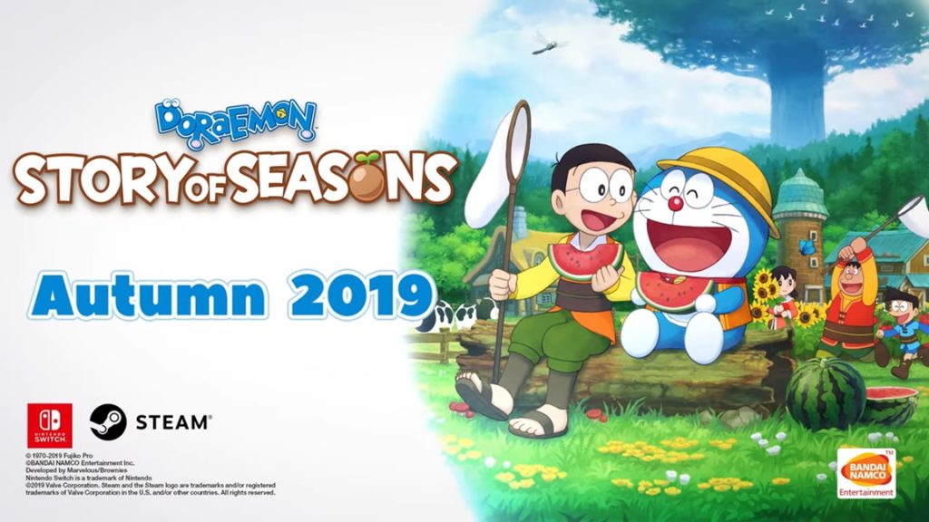 Doraemon Story of Seasons krijgt nieuwe japanse trailer