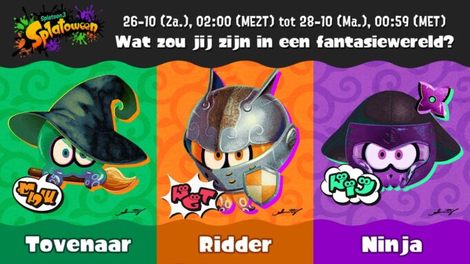 Team Ninja wint Splatoween in Splatoon 3